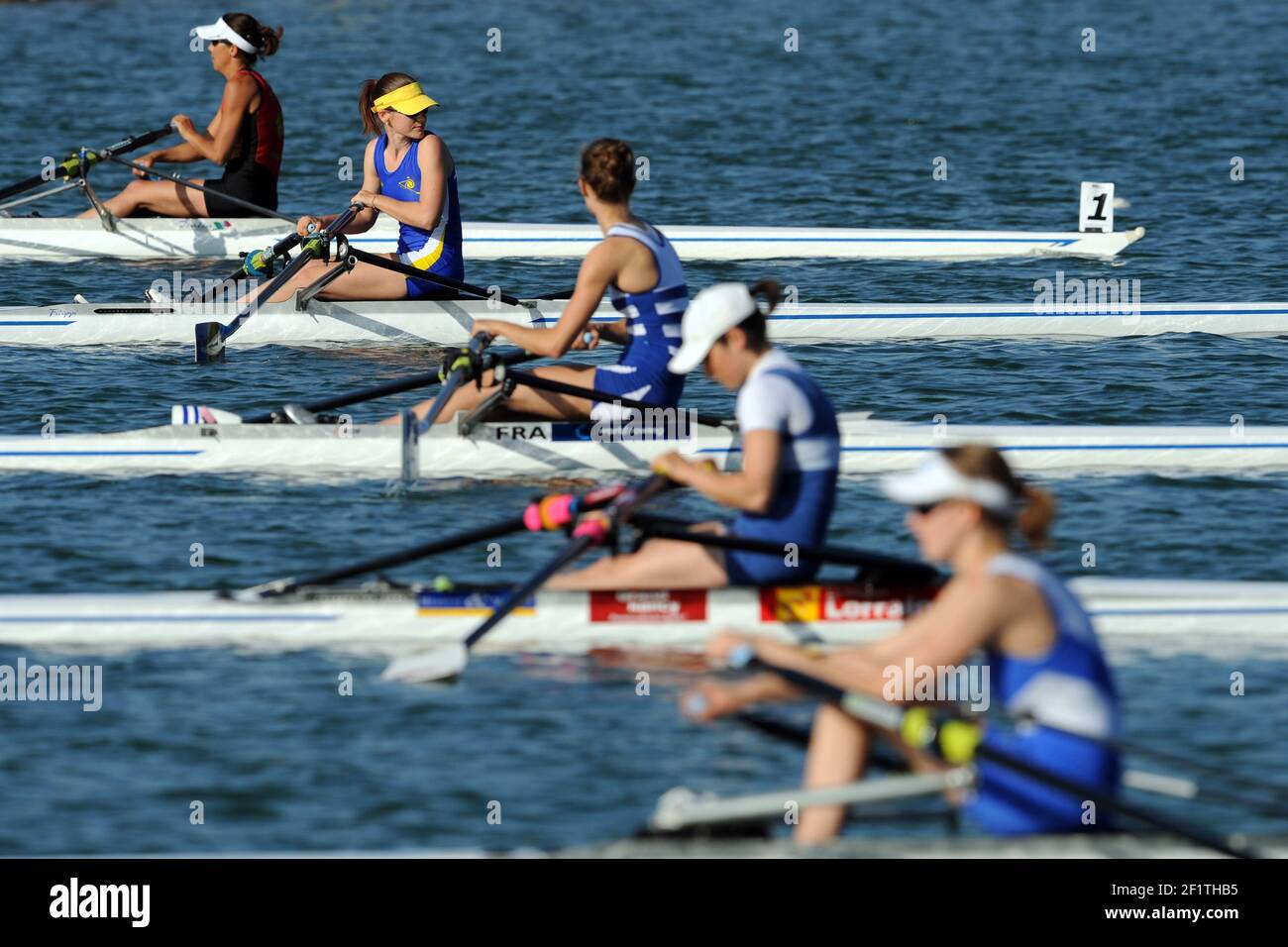 ROWING - SHORT BOATS FRENCH CHAMPIONSHIPS 2012 - UBY LAKE / CAZAUBON ...