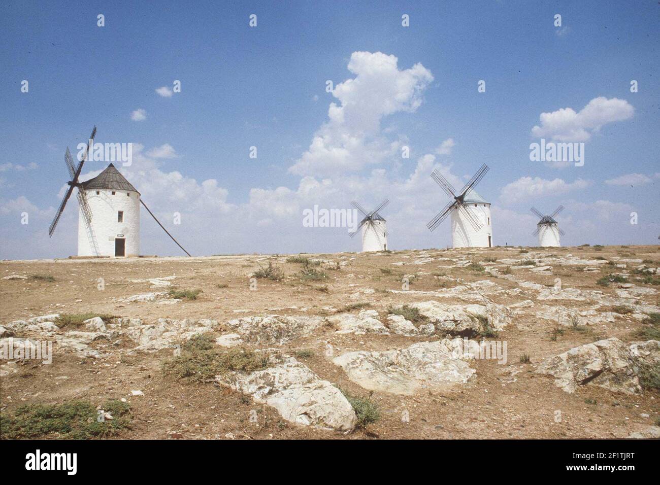 SPAIN, LA MANCHA WINDMILLS Stock Photo - Alamy