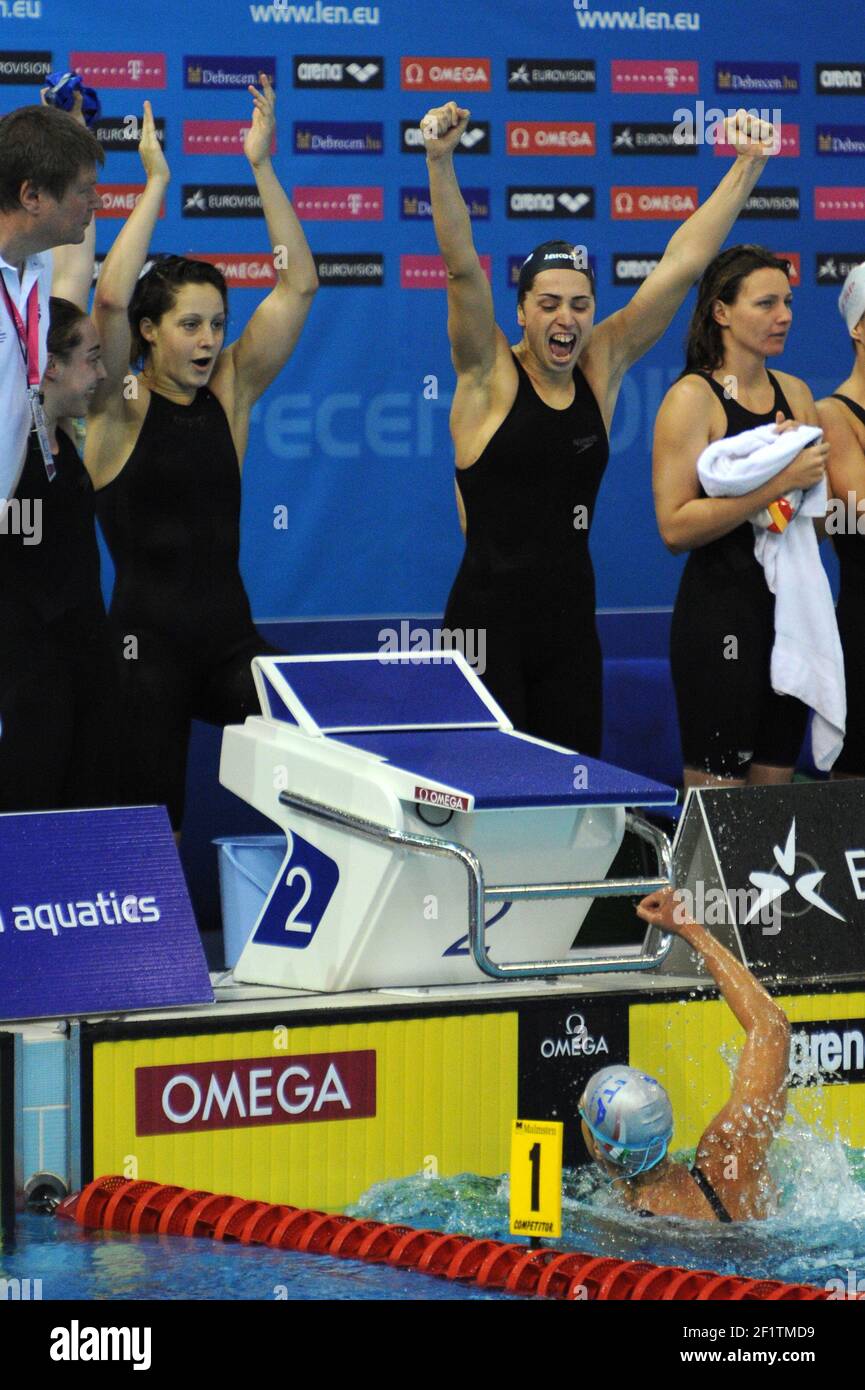SWIMMING - EUROPEAN CHAMPIONSHIP 2012 - DEBRECEN (HUN) - DAY 4 - 24/05 ...