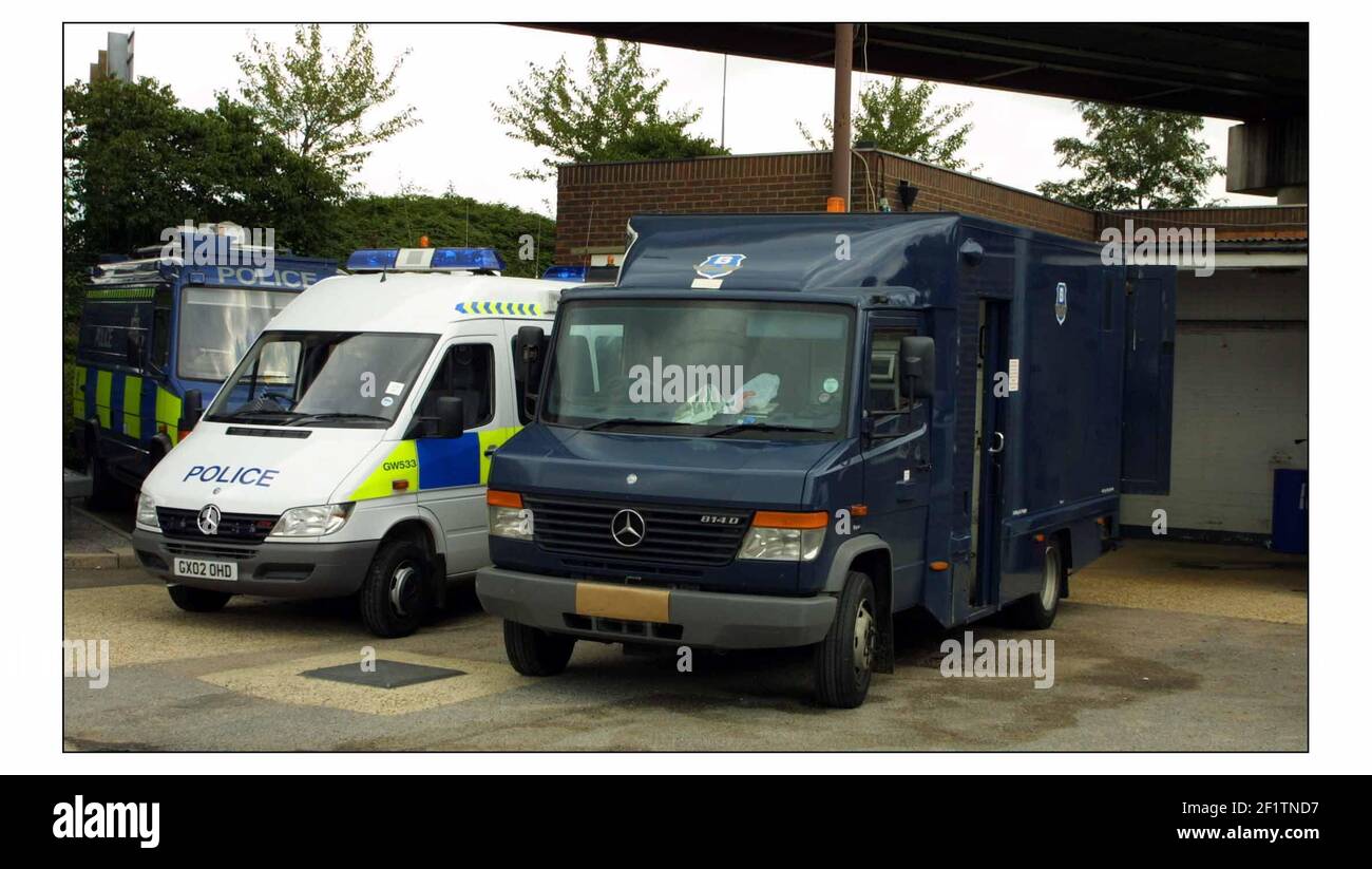 A security vehicle robbed in a service road under Gatwick south ...
