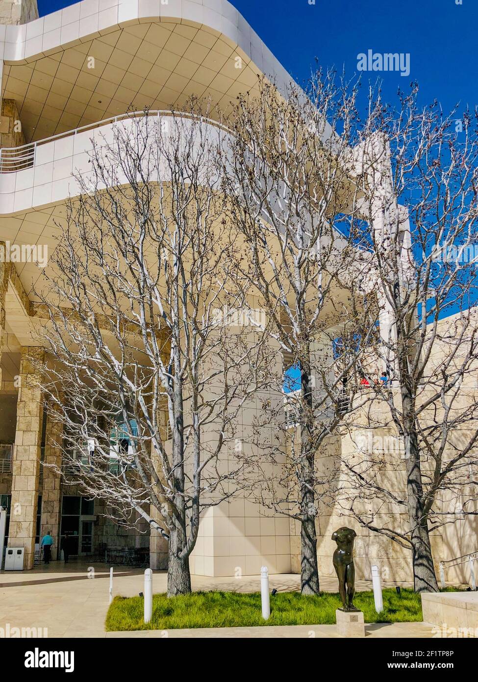 The Getty Center museum in Los Angeles California USA was designed by ...
