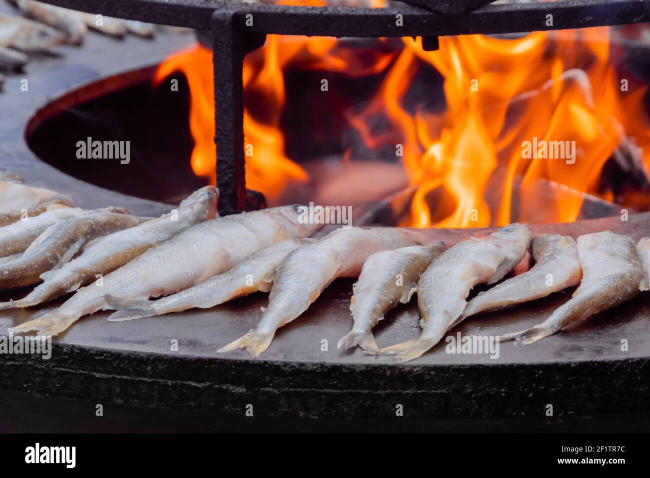 Tasty roasted smelt fish hi-res stock photography and images - Alamy