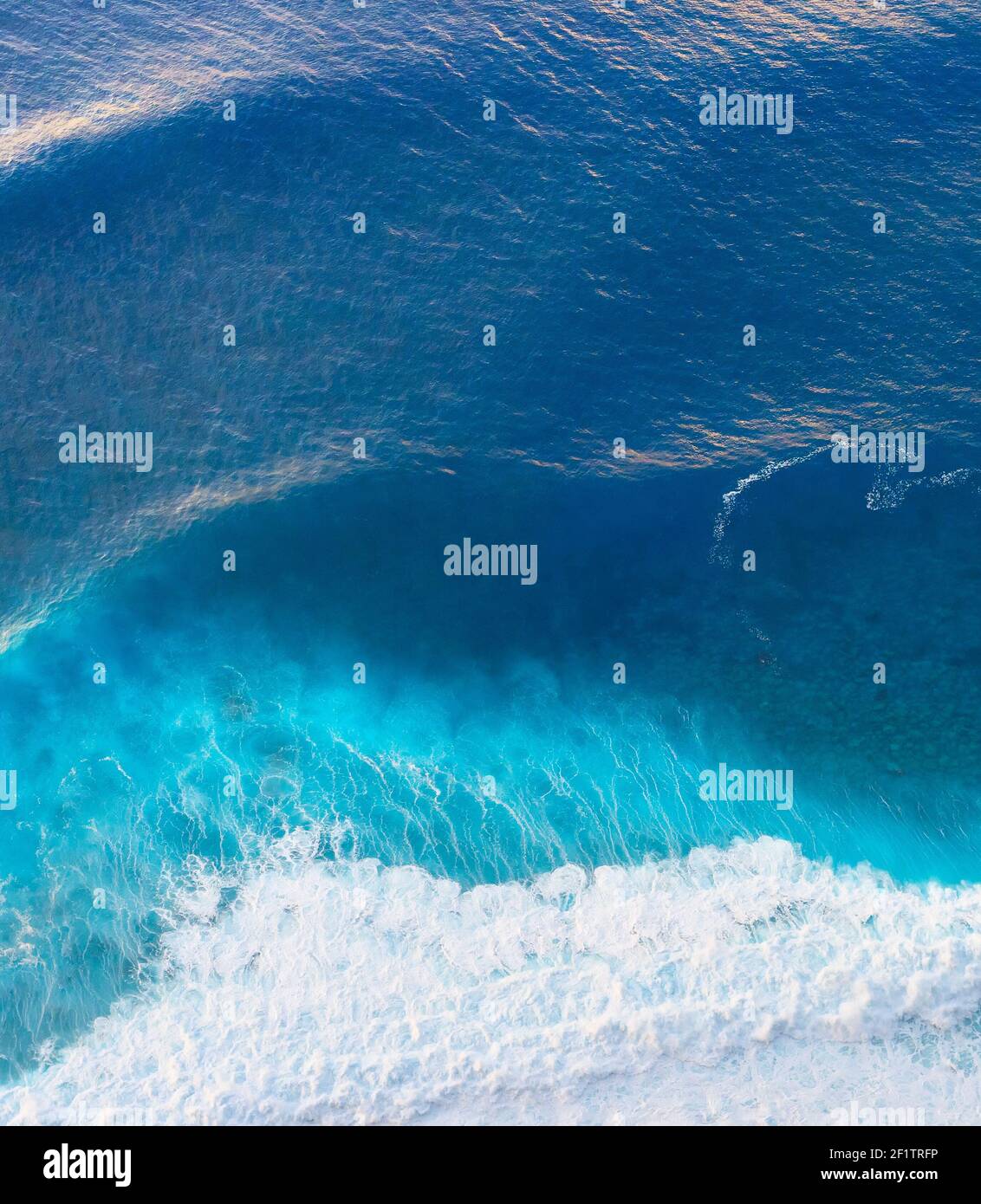 Aerial view ocean sea background Stock Photo - Alamy