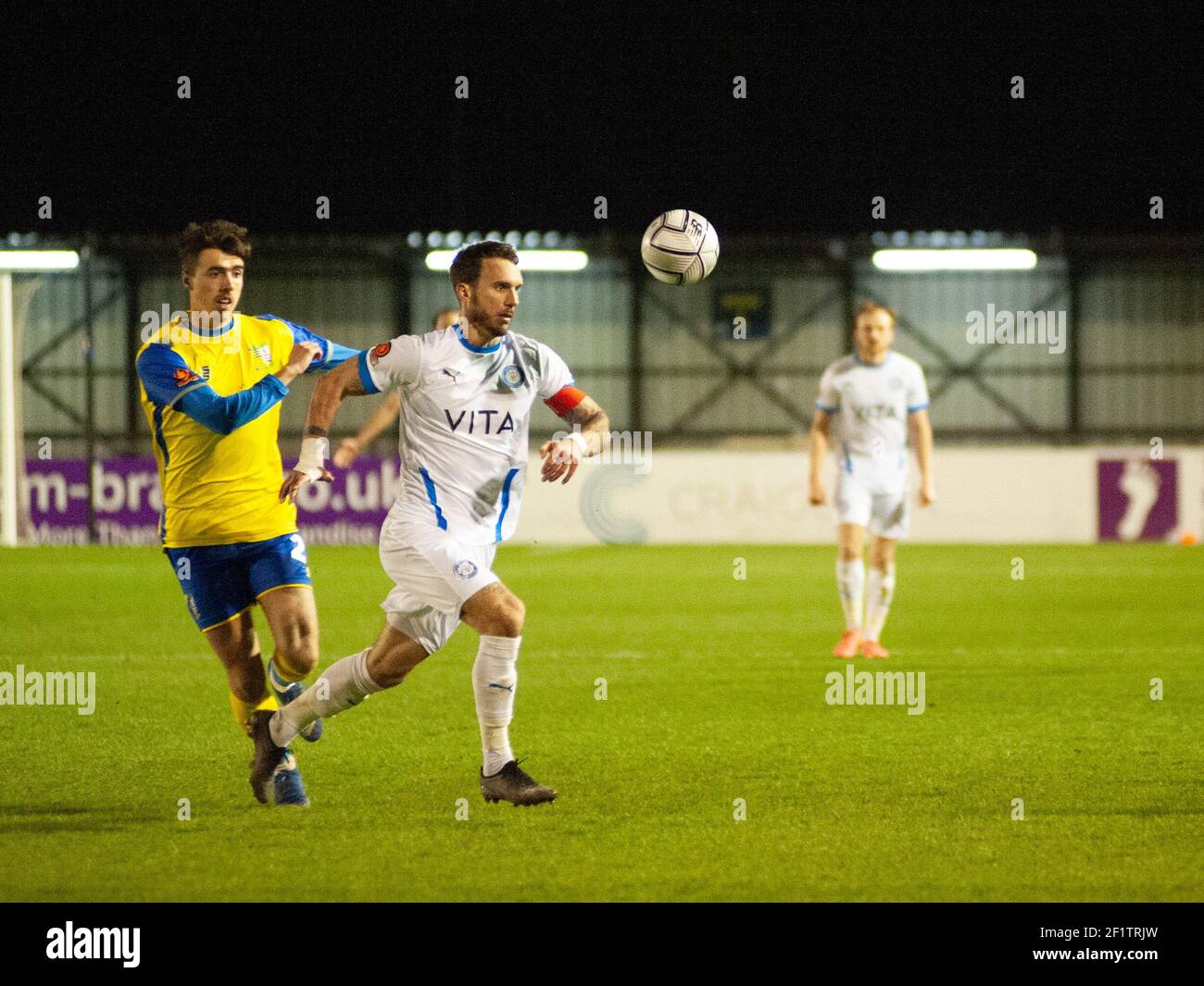 Solihull, UK. 09th Mar, 2021. Ben Usher-Shipway (Solihull Moors #21 ...