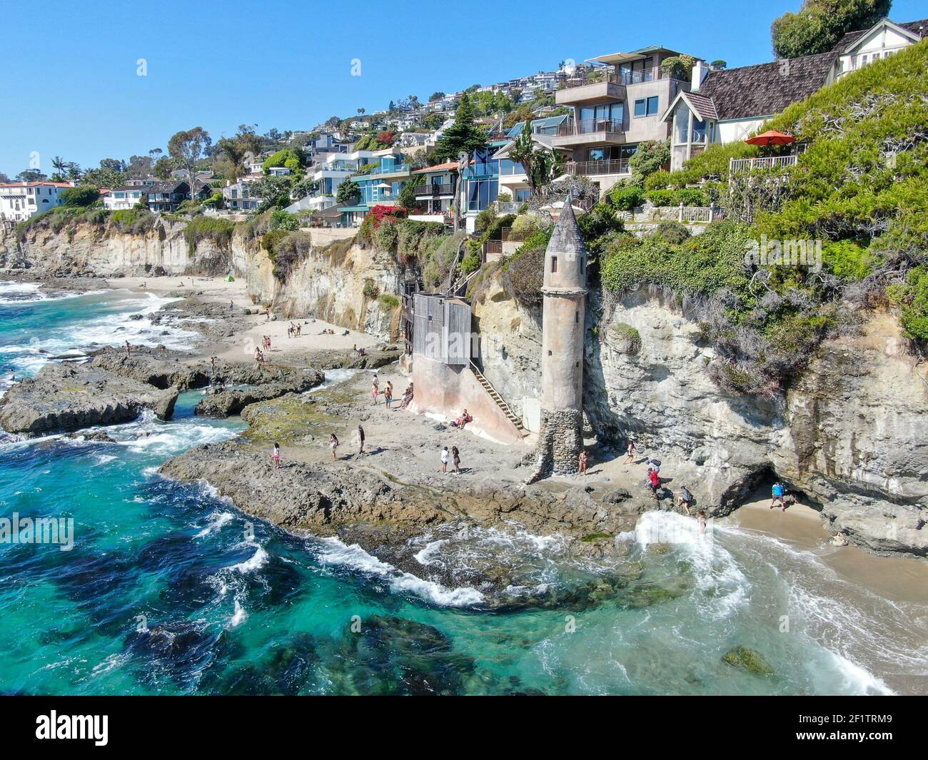 Victoria beach tower laguna beach hi-res stock photography and images ...
