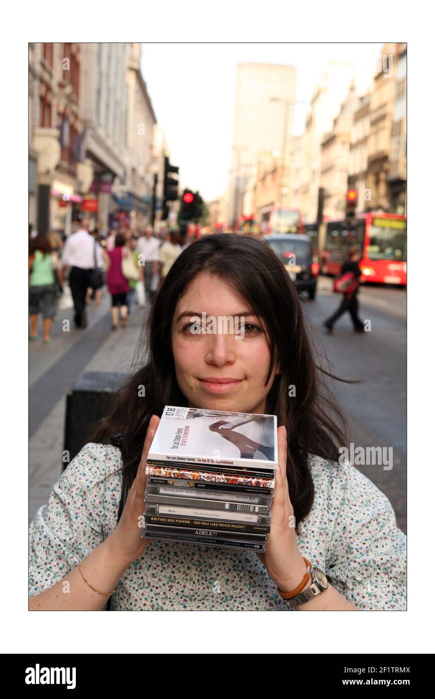 Elisa Bray in record shops searching for the Mercury prize top cd ...