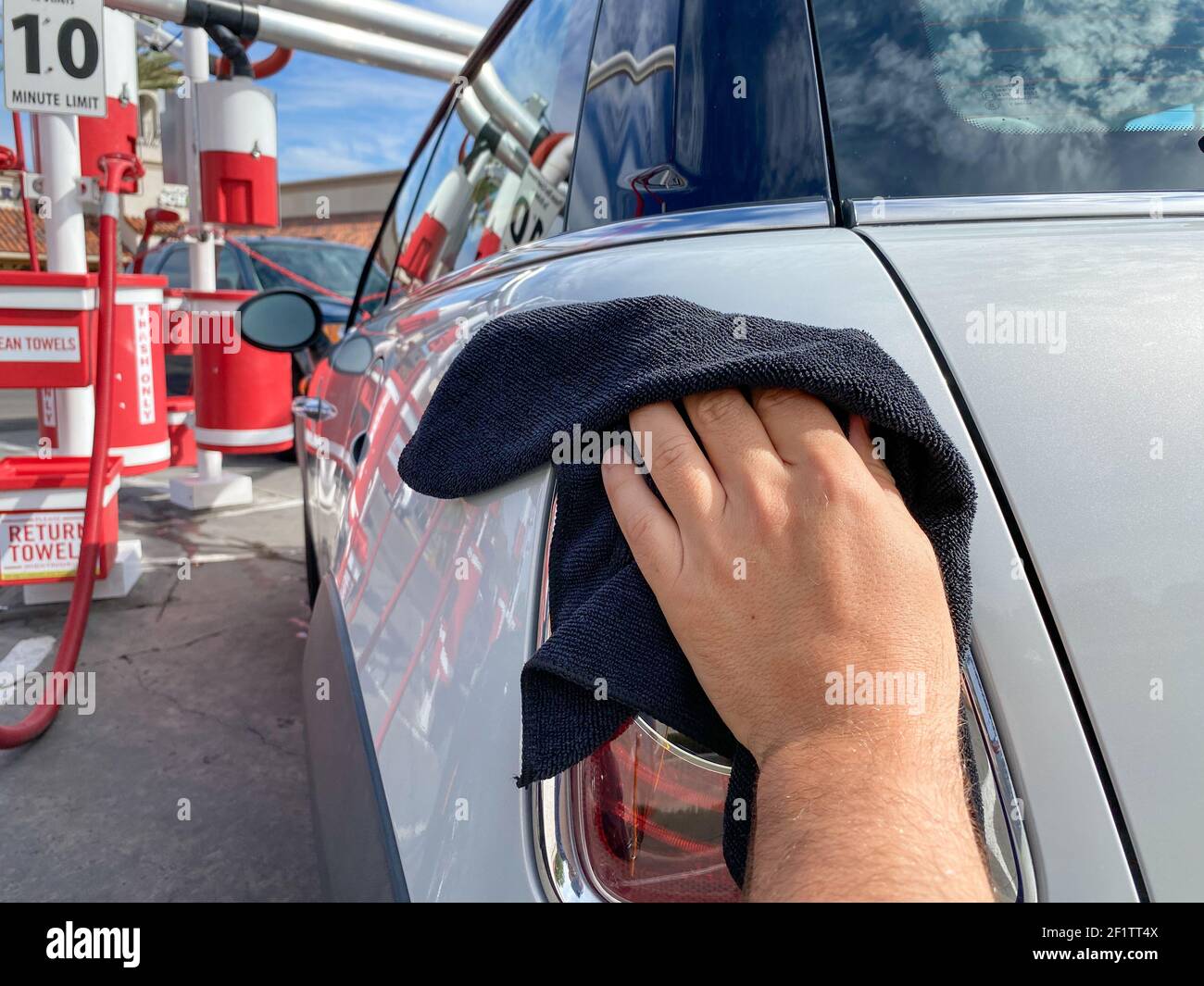 Wipe automobile hi-res stock photography and images - Alamy