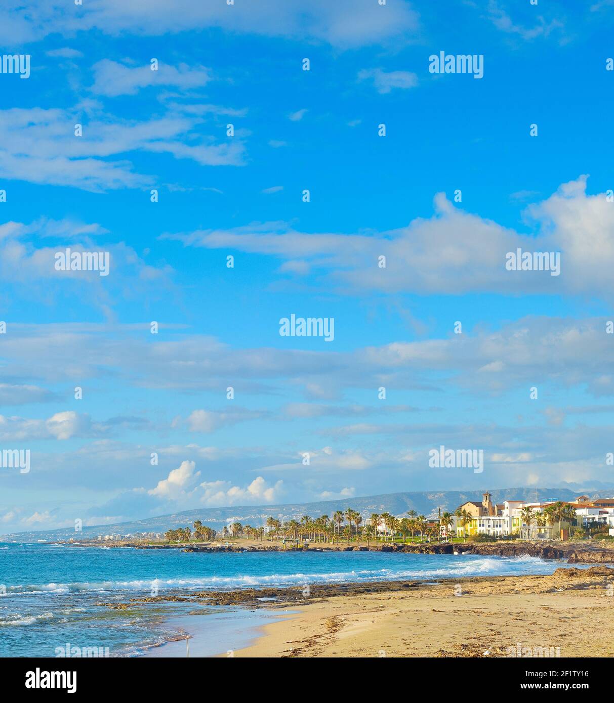 Paphos walkway hi-res stock photography and images - Alamy