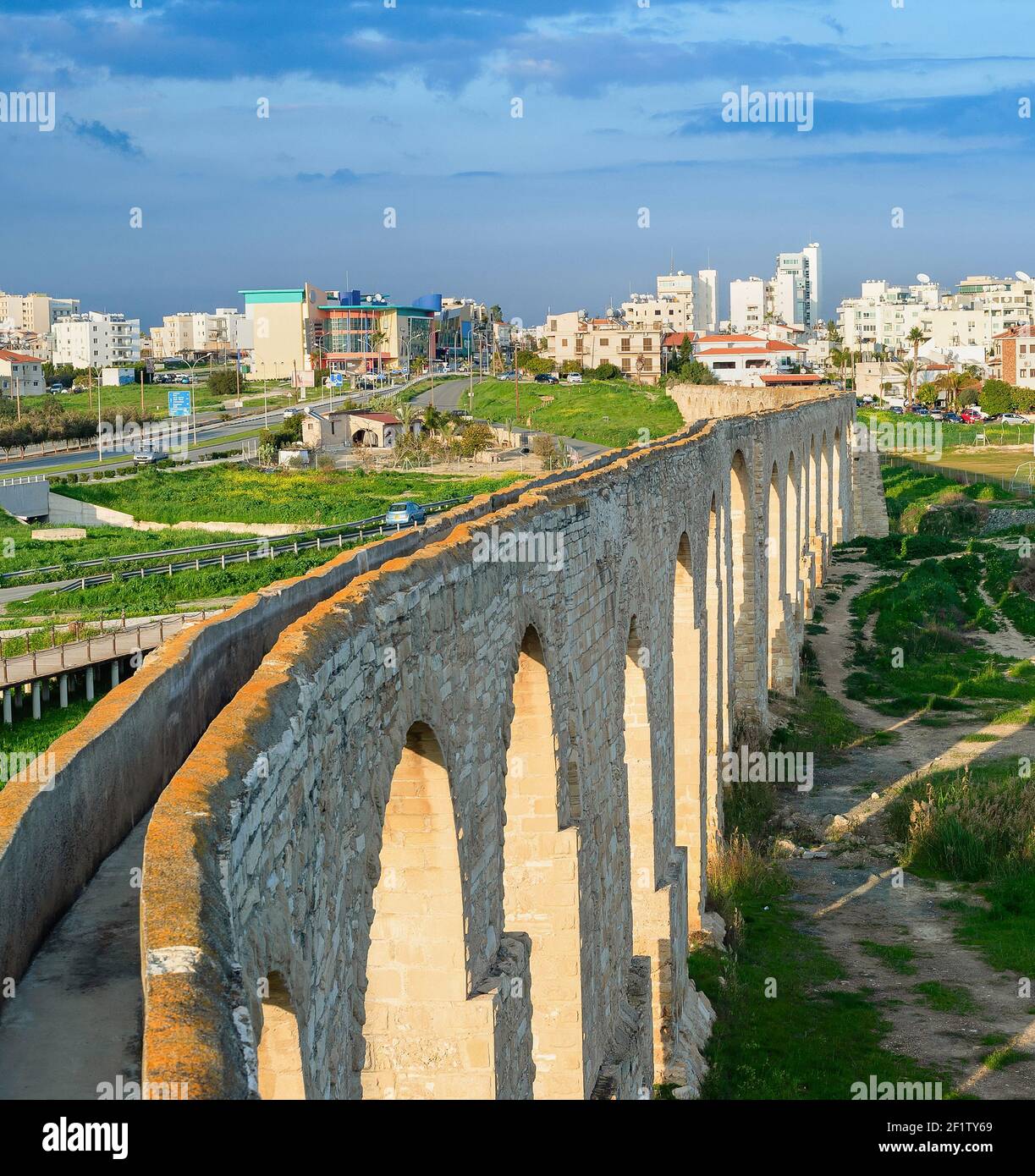 Larnaca aqueduct hi-res stock photography and images - Alamy