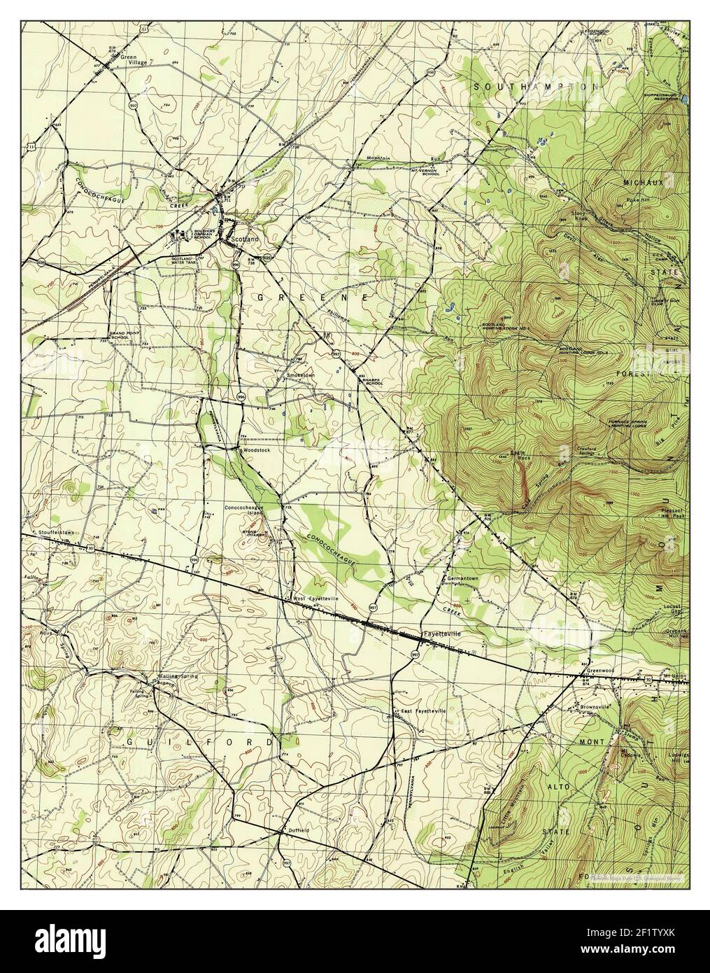 Old maps of scotland Cut Out Stock Images & Pictures - Alamy