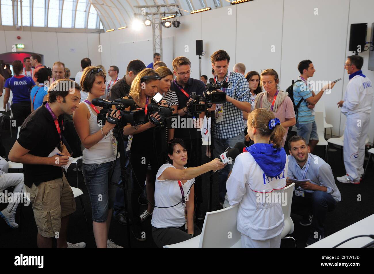 Olympic women gymnastics team hi-res stock photography and images - Alamy