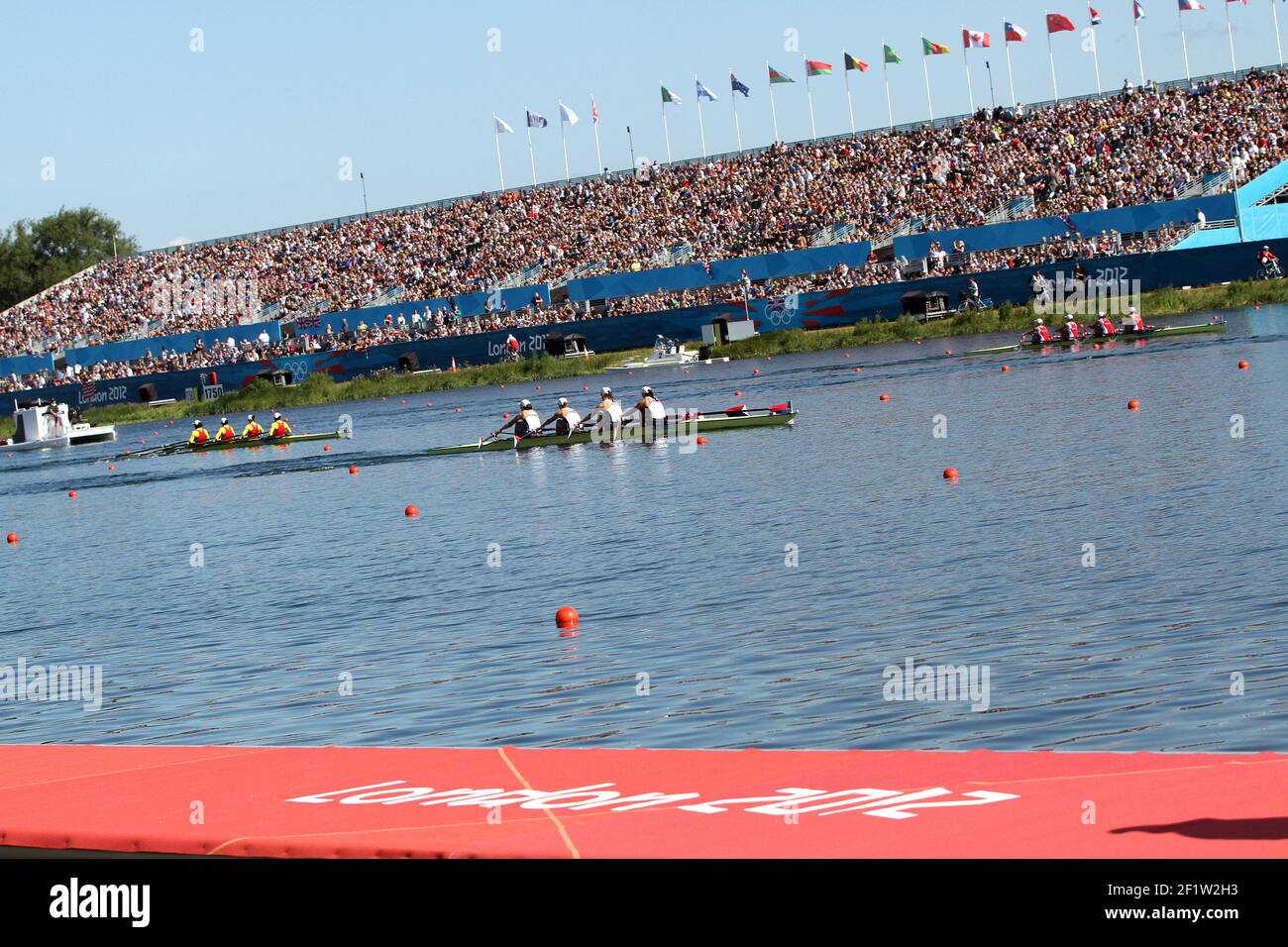 LONDON OLYMPIC GAMES 2012 - ETON DORNEY ROWING CENTRE , LONDON (ENG ...