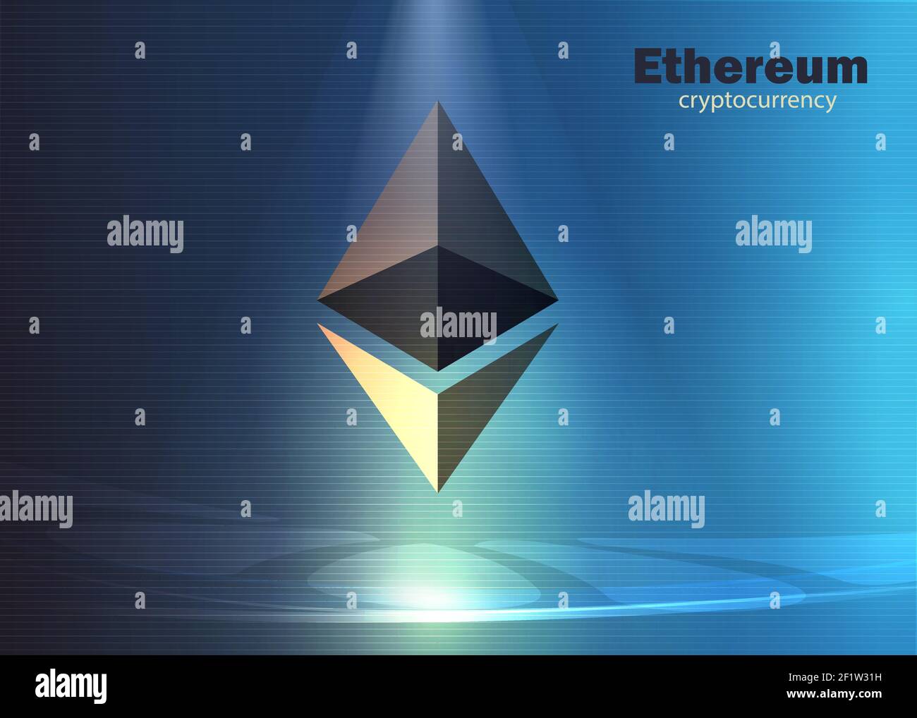 Ethereum backdrop Stock Vector Images - Alamy