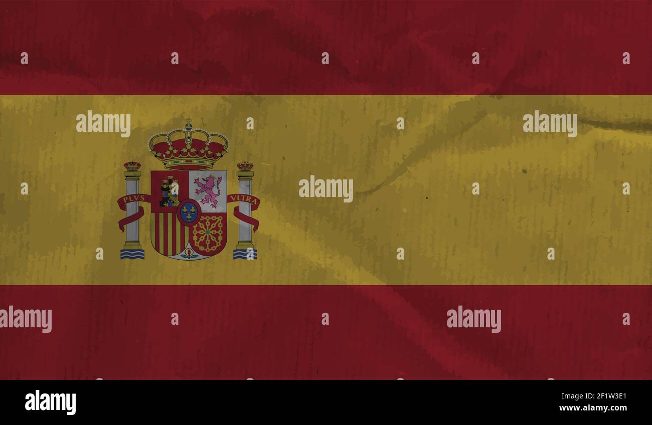 Spanish waving flag vector Stock Vector Image & Art - Alamy
