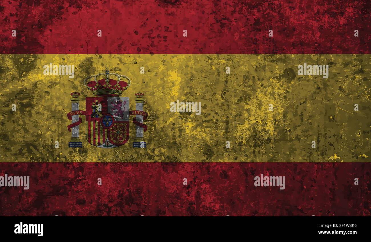Spanish waving flag vector Stock Vector Image & Art - Alamy