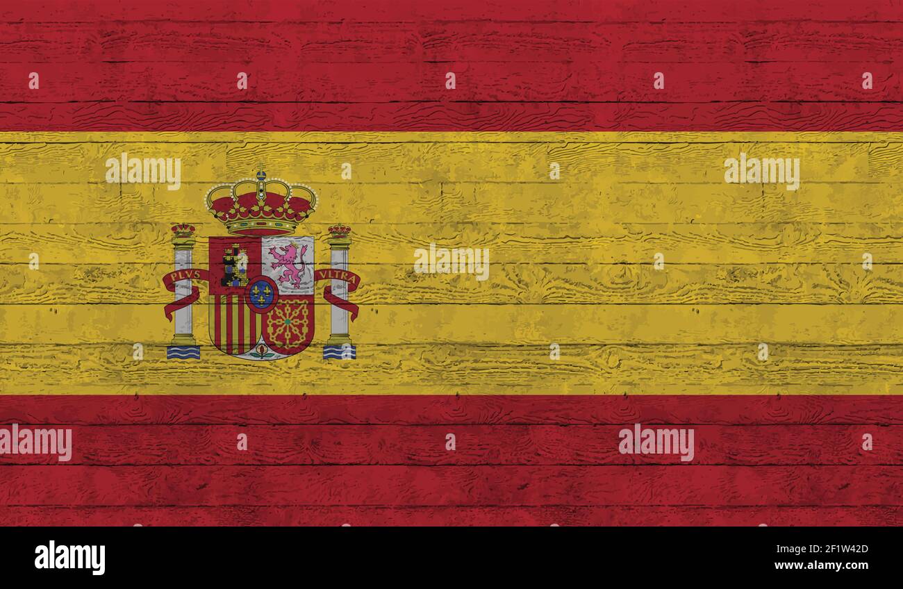 Spanish waving flag vector Stock Vector Image & Art - Alamy