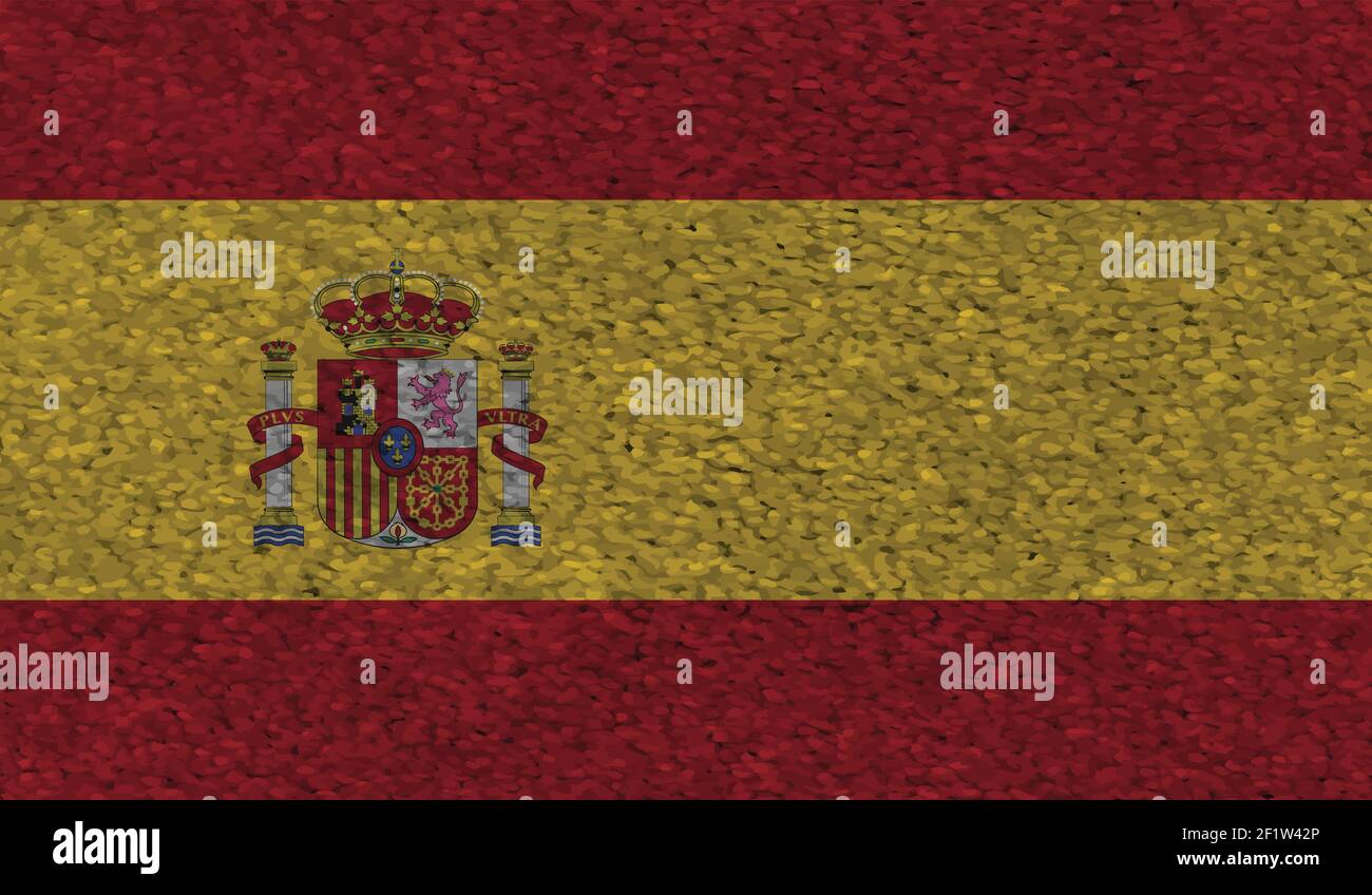 Spanish waving flag vector Stock Vector Image & Art - Alamy