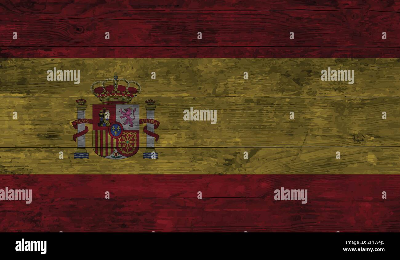 Spanish waving flag vector Stock Vector Image & Art - Alamy