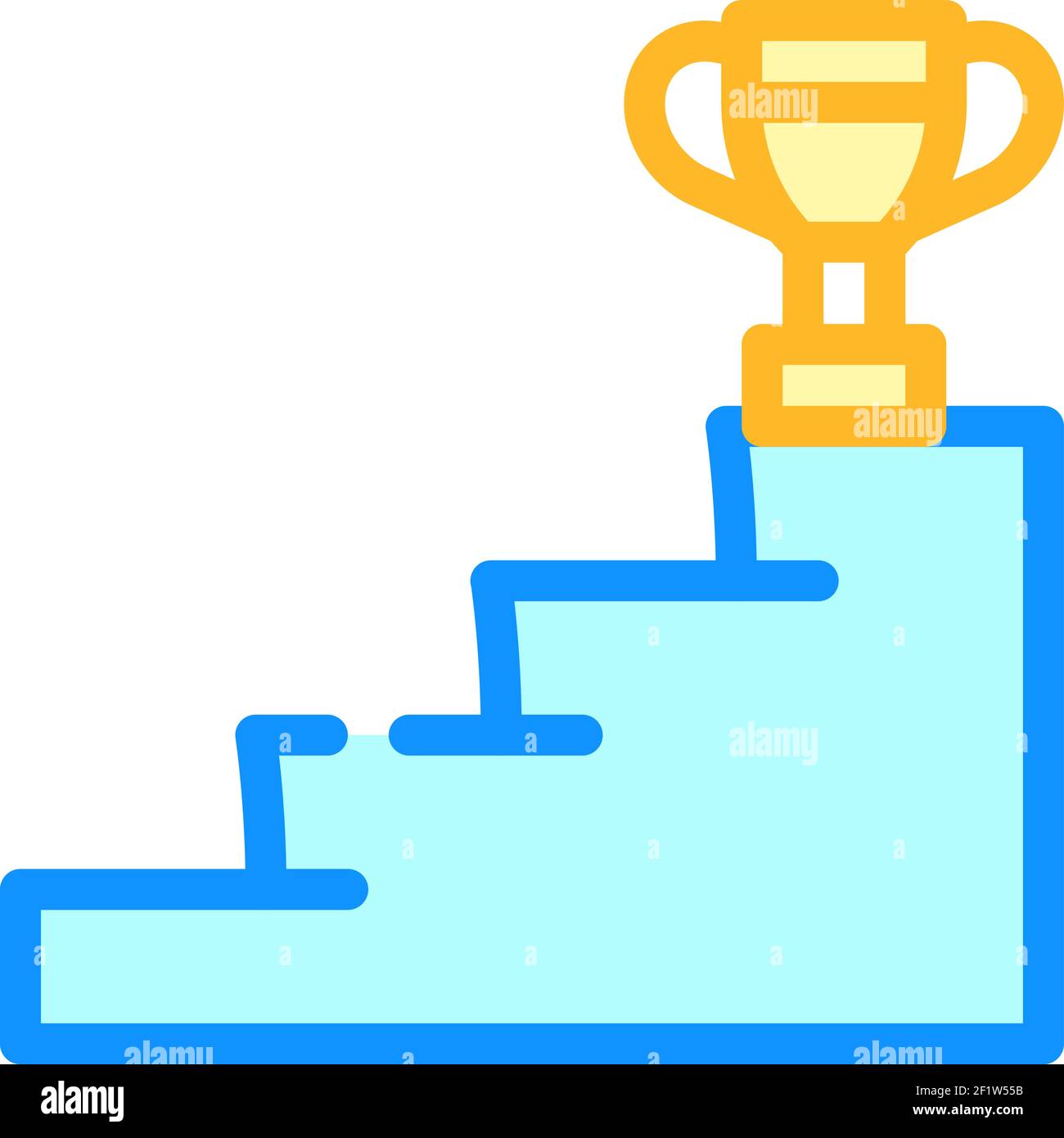 sport competition win color icon vector illustration Stock Vector Image ...