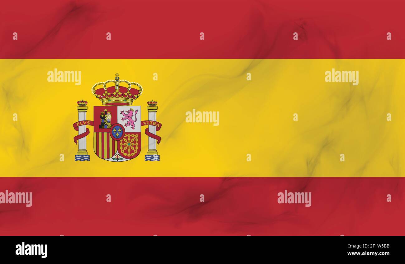 Spanish waving flag vector Stock Vector Image & Art - Alamy