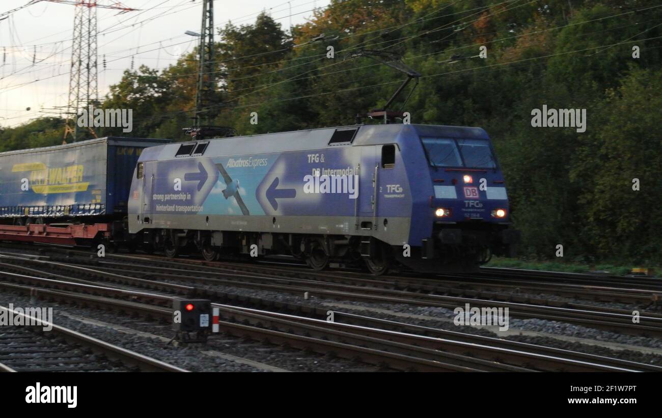 A class 152 EuroSprinter electric powered locomotive, operated by ...