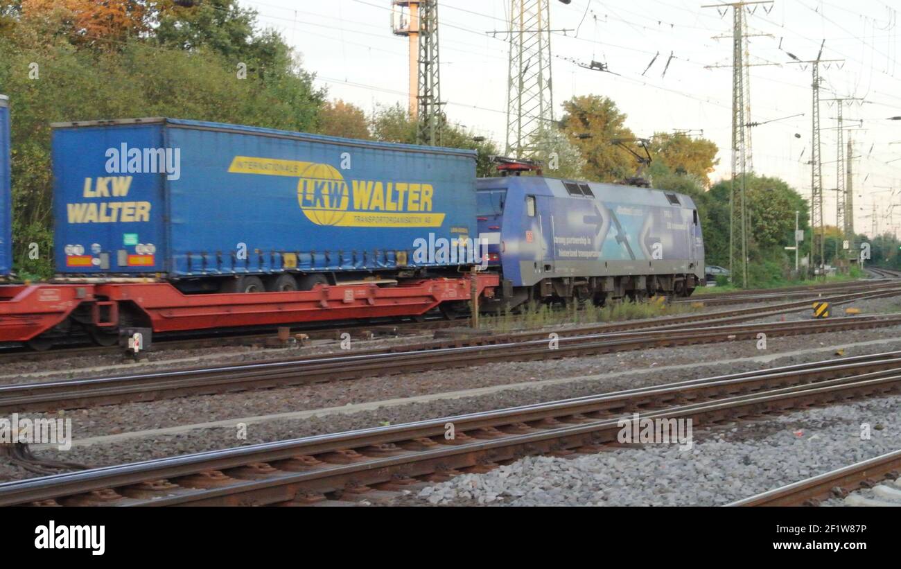 A class 152 EuroSprinter electric powered locomotive, operated by ...