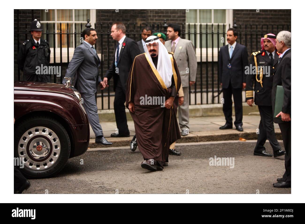Gordon brown downing street london Cut Out Stock Images & Pictures - Alamy