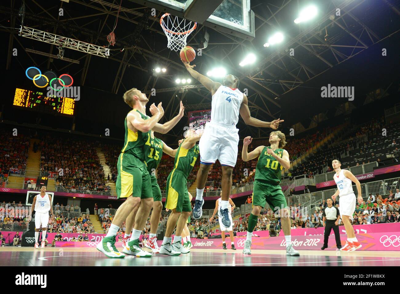 LONDON OLYMPIC GAMES 2012 - BASKETBALL ARENA , LONDON (ENG) - 02/08 ...
