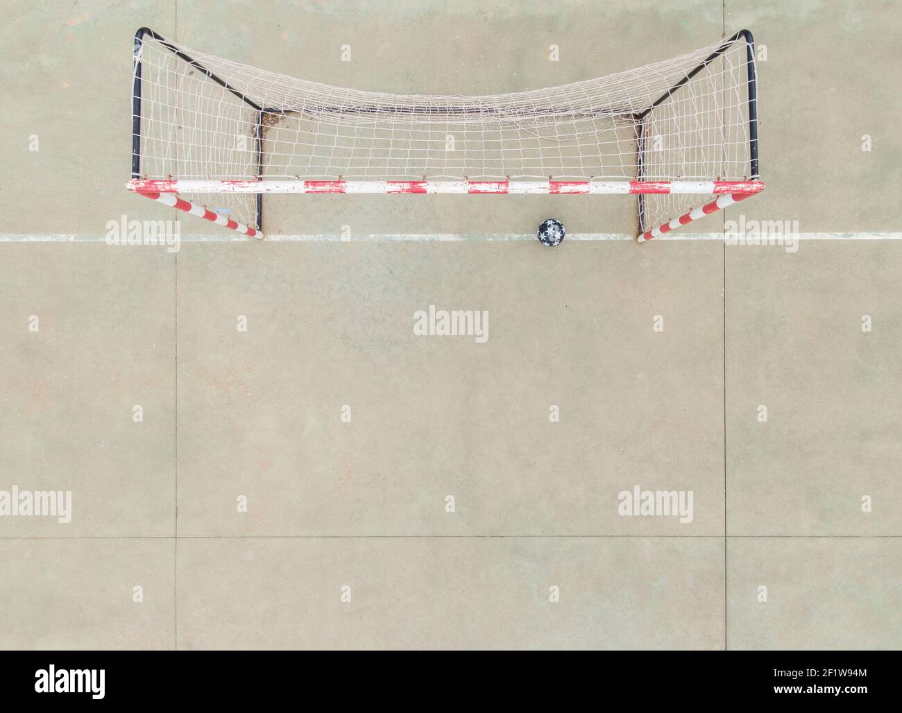 Soccer Goal Side View