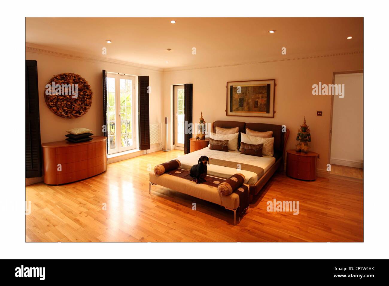 Sina Capaldo in her home in Hertfordshire. photograph by David Sandison ...