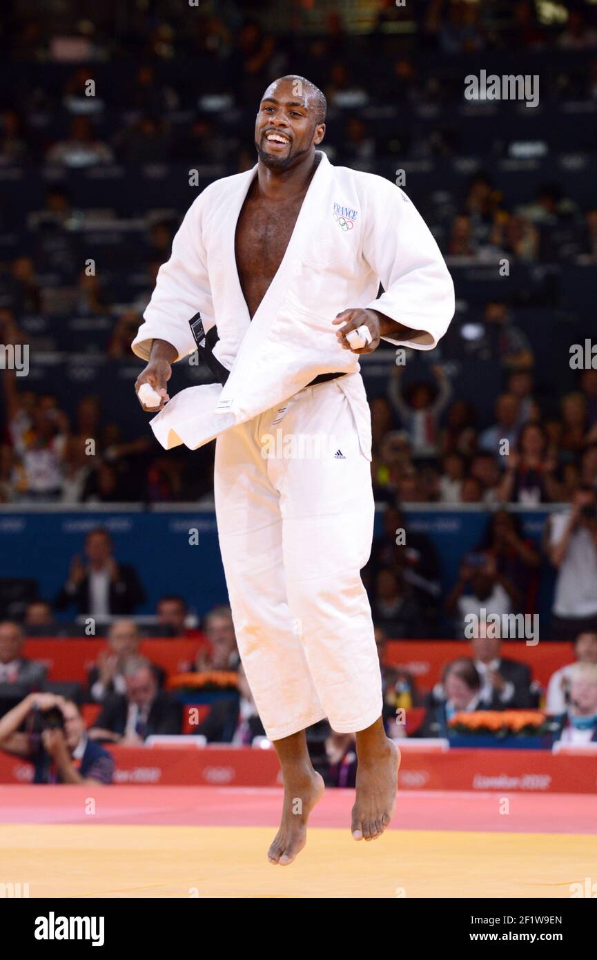 Teddy riner olympic medal gold hi-res stock photography and images - Alamy