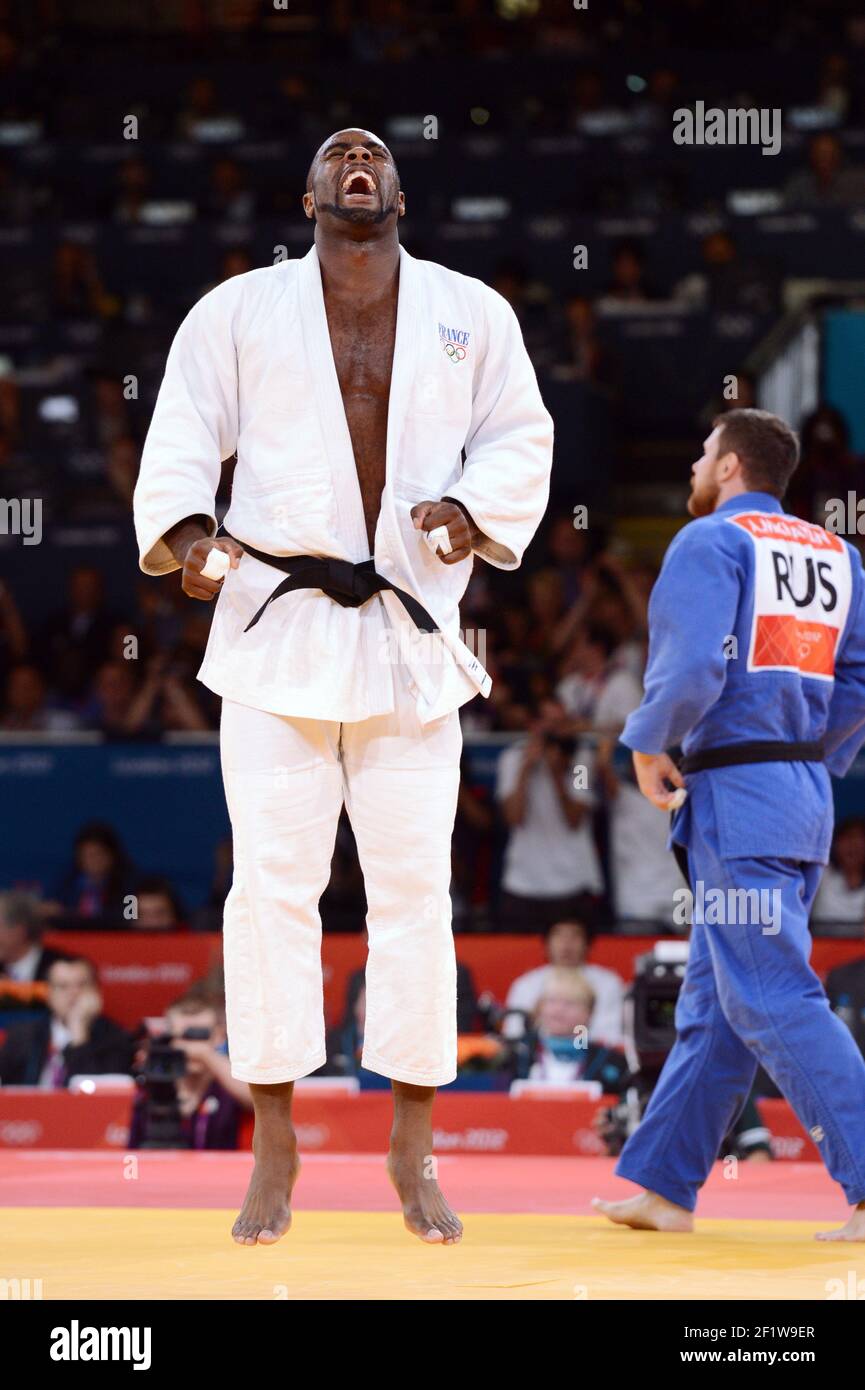 Teddy riner olympic medal gold hi-res stock photography and images - Alamy