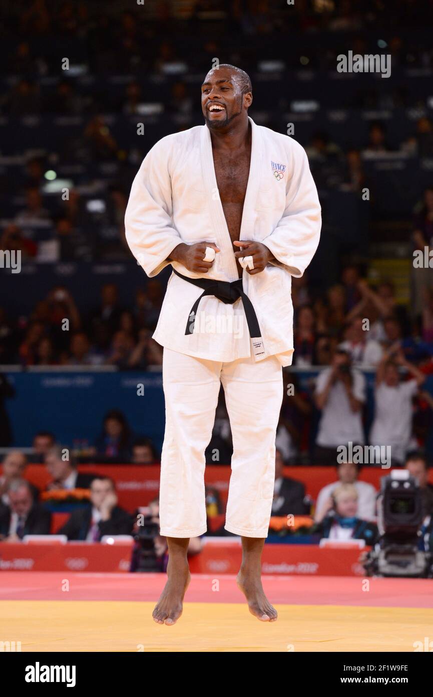 Teddy riner olympic medal gold hi-res stock photography and images - Alamy