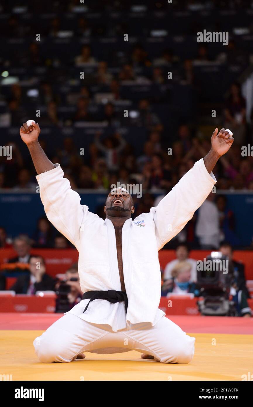 Teddy riner olympic medal gold hi-res stock photography and images - Alamy