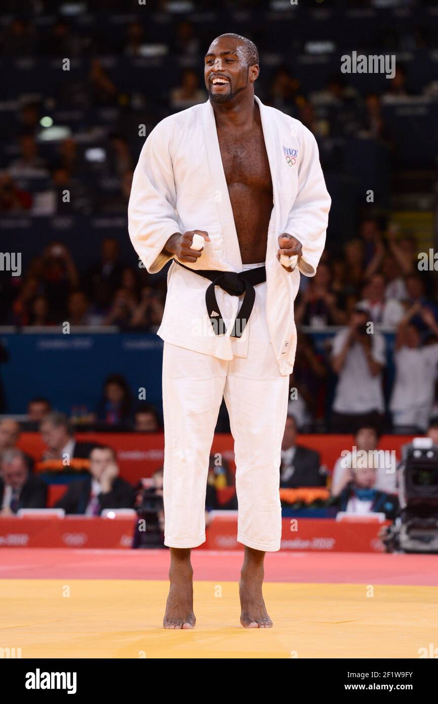 Teddy riner olympic medal gold hi-res stock photography and images - Alamy