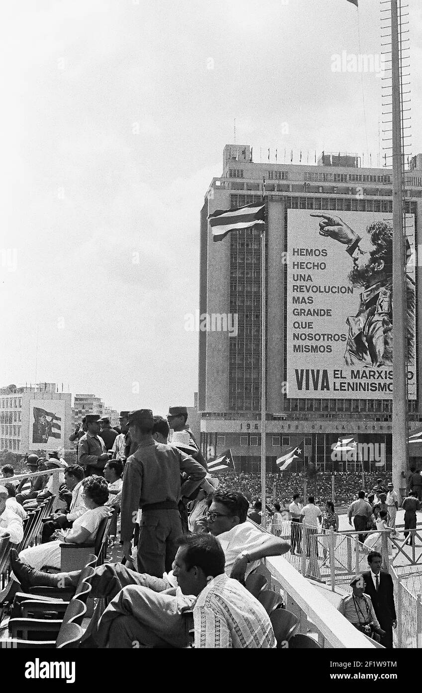 May Day Parade, Havana, Havana (Cuba : Province), Havana (Cuba), Cuba ...