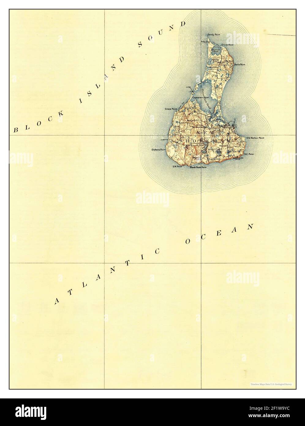 Rhode island block island Cut Out Stock Images & Pictures - Alamy