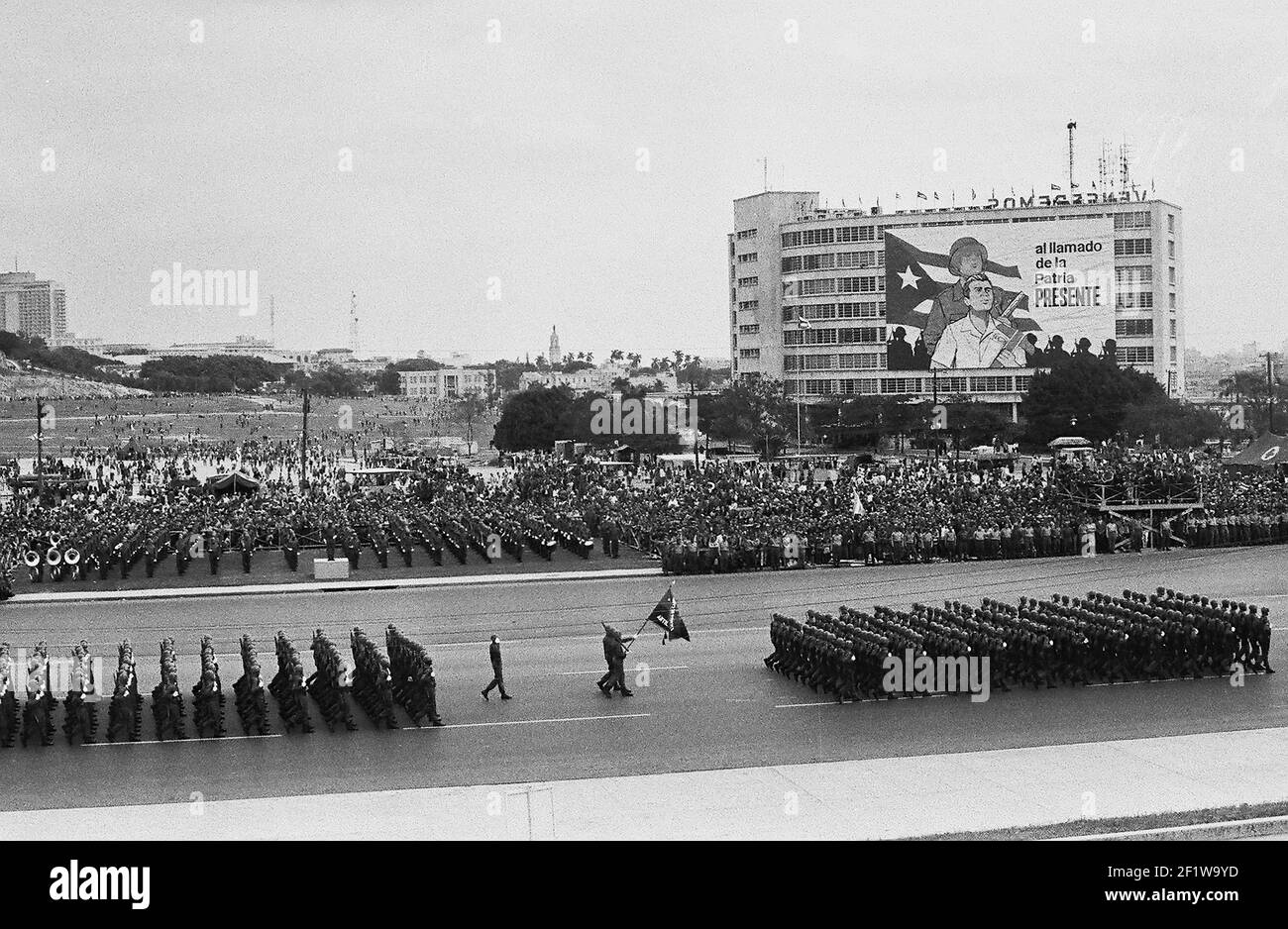 Military parade, Havana (Cuba : Province), Havana (Cuba), Cuba, 1963 ...