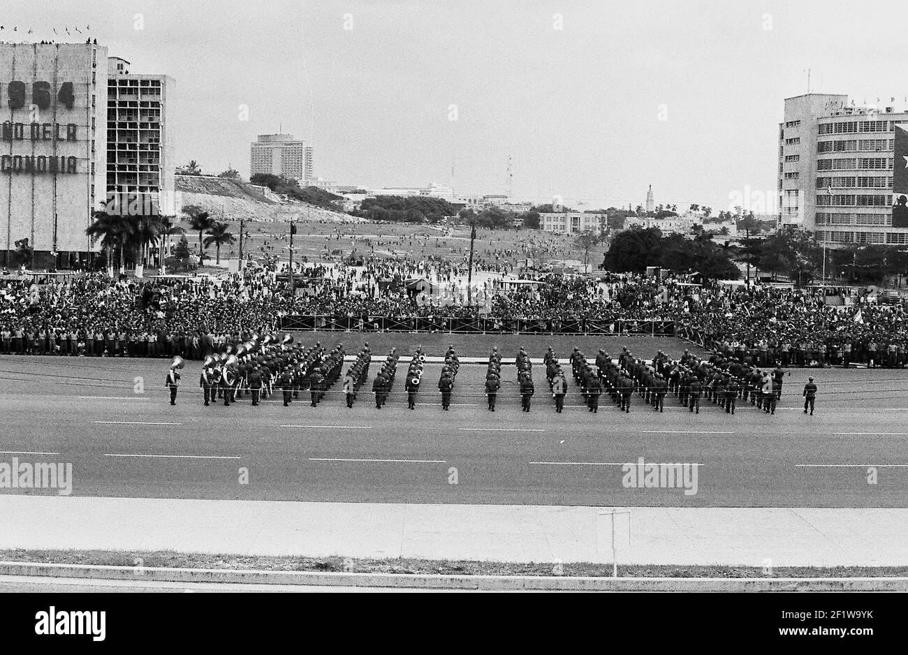 Military parade, Havana (Cuba : Province), Havana (Cuba), Cuba, 1963 ...