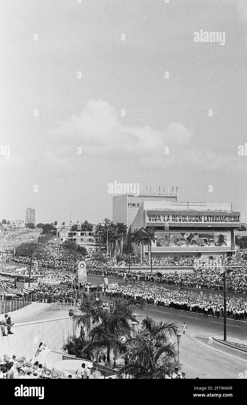 May Day Parade, Havana, Havana (Cuba : Province), Havana (Cuba), Cuba ...