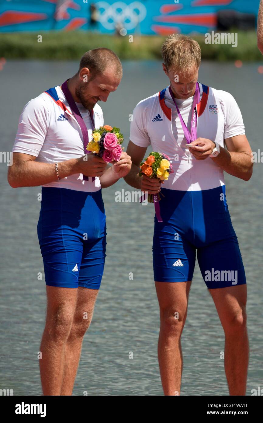 LONDON OLYMPIC GAMES 2012 - ETON DORNEY ROWING CENTRE , LONDON (ENG) - 03/08/2012 - PHOTO : POOL ...