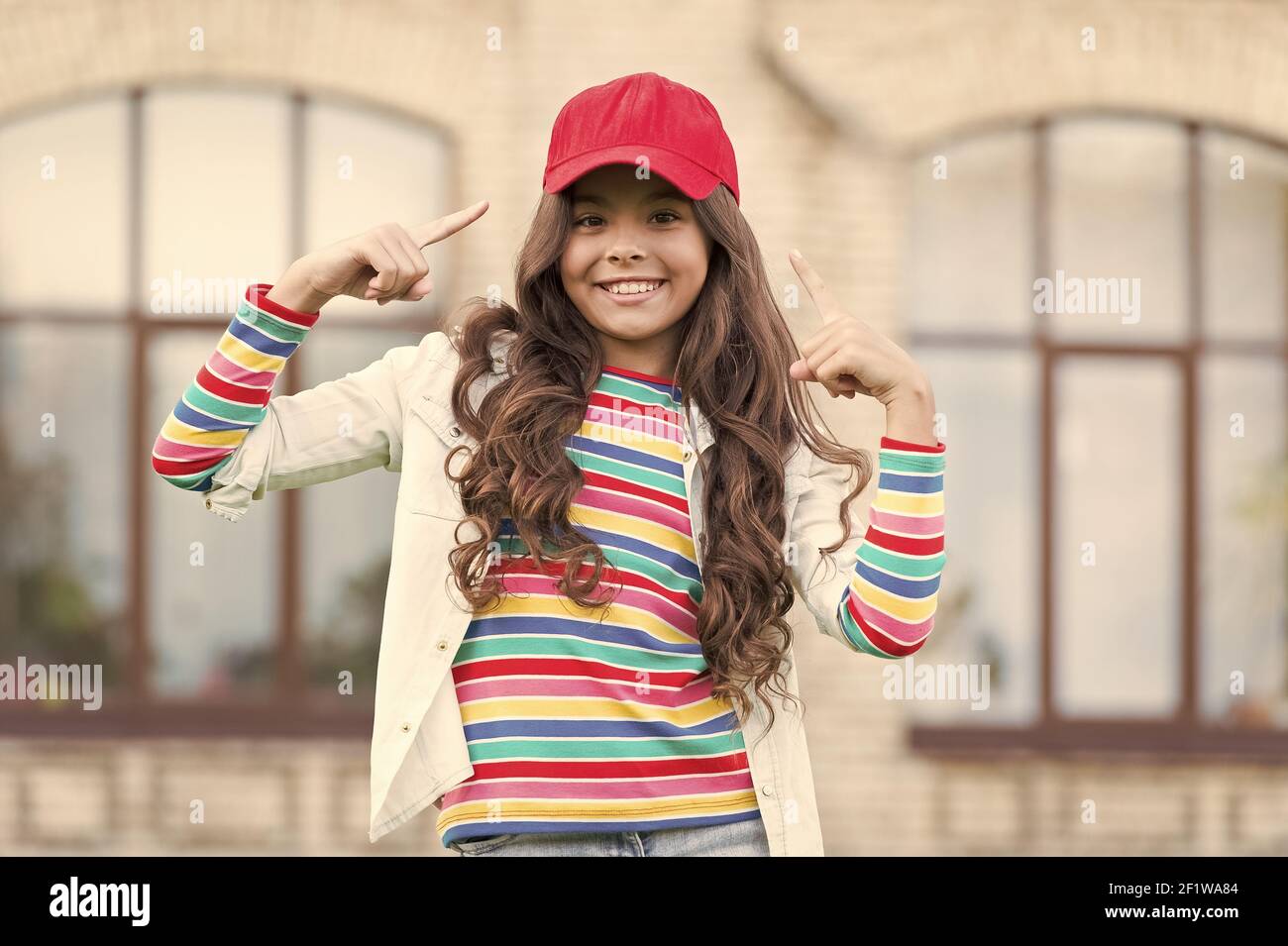 Have a look here. Happy girl with beauty look. Vogue look of small ...