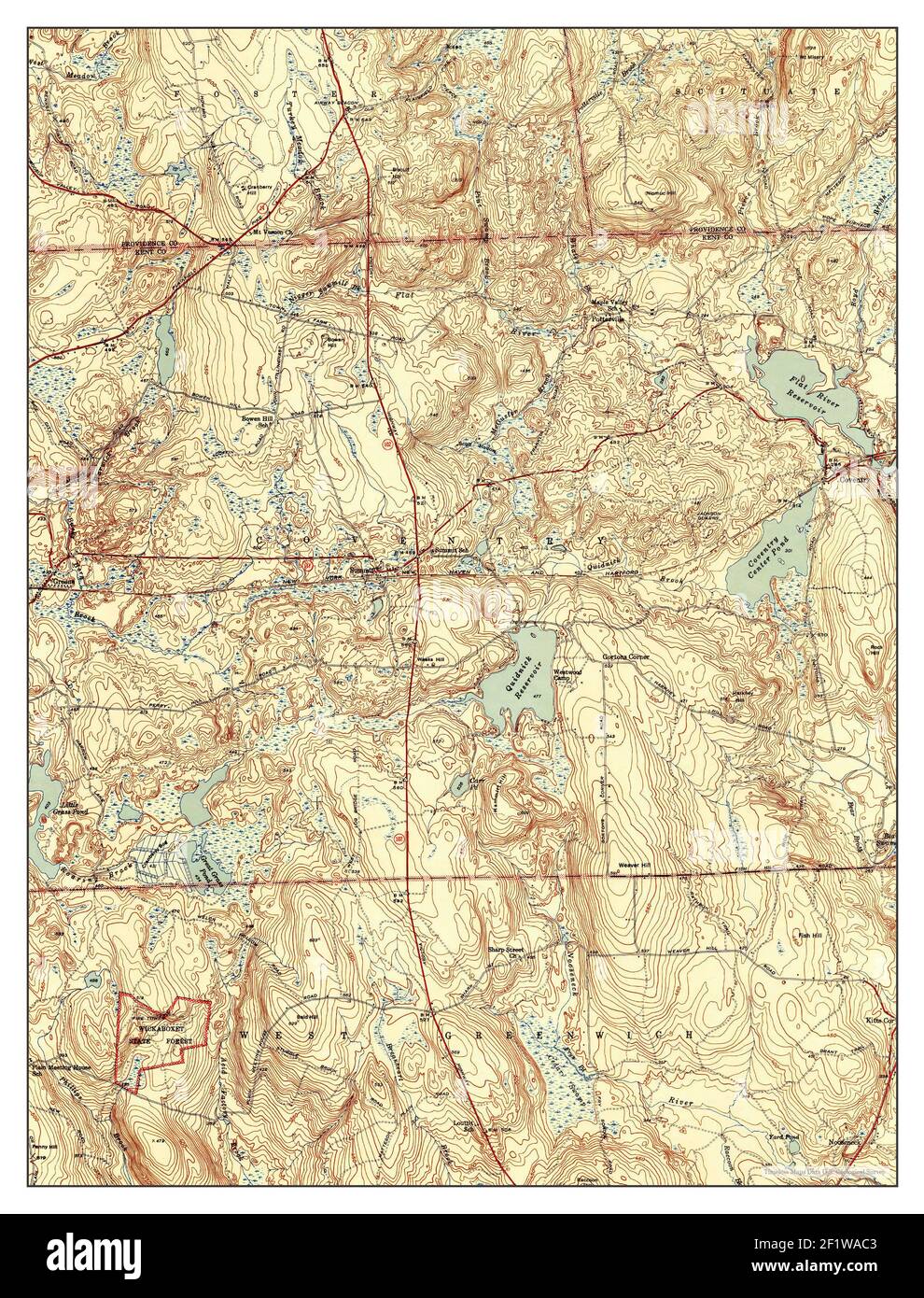 Coventry old map hi-res stock photography and images - Alamy