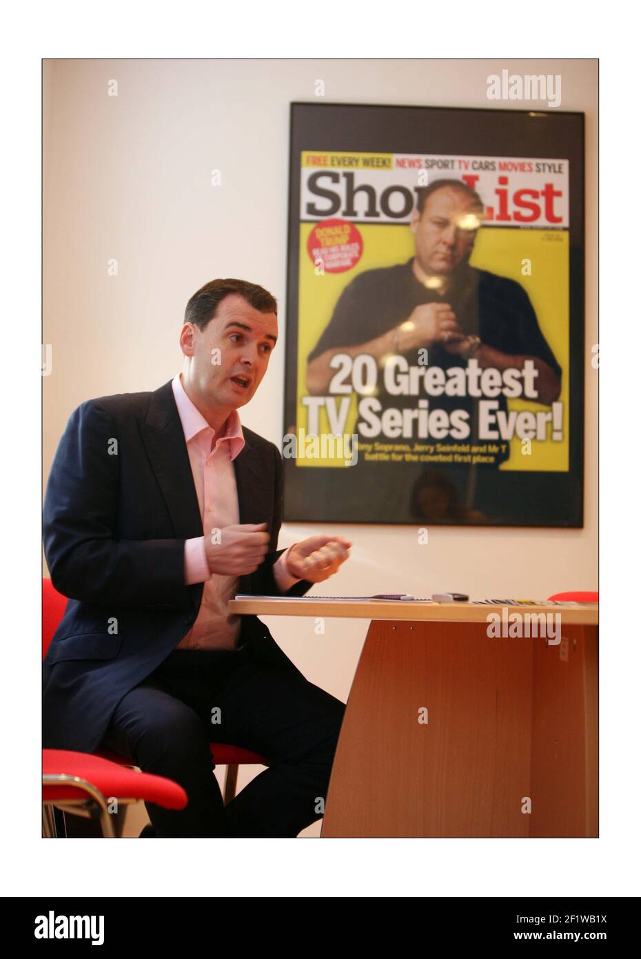 Mike Soutar.... Chief Executive of mens mag 'SHORT LIST' photographs by ...