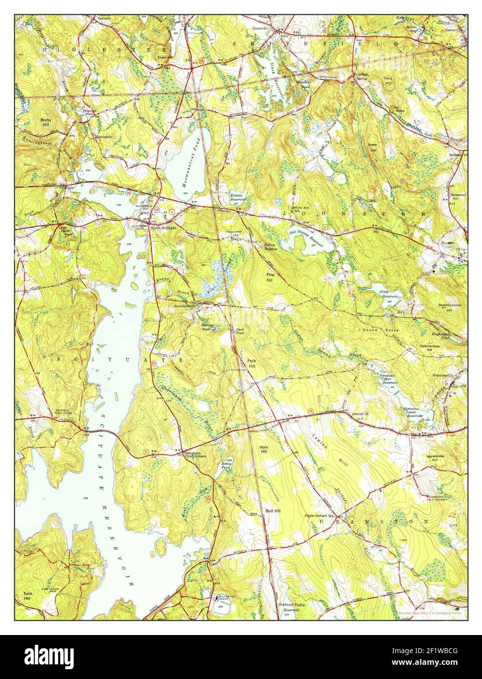Map of scituate hi-res stock photography and images - Alamy