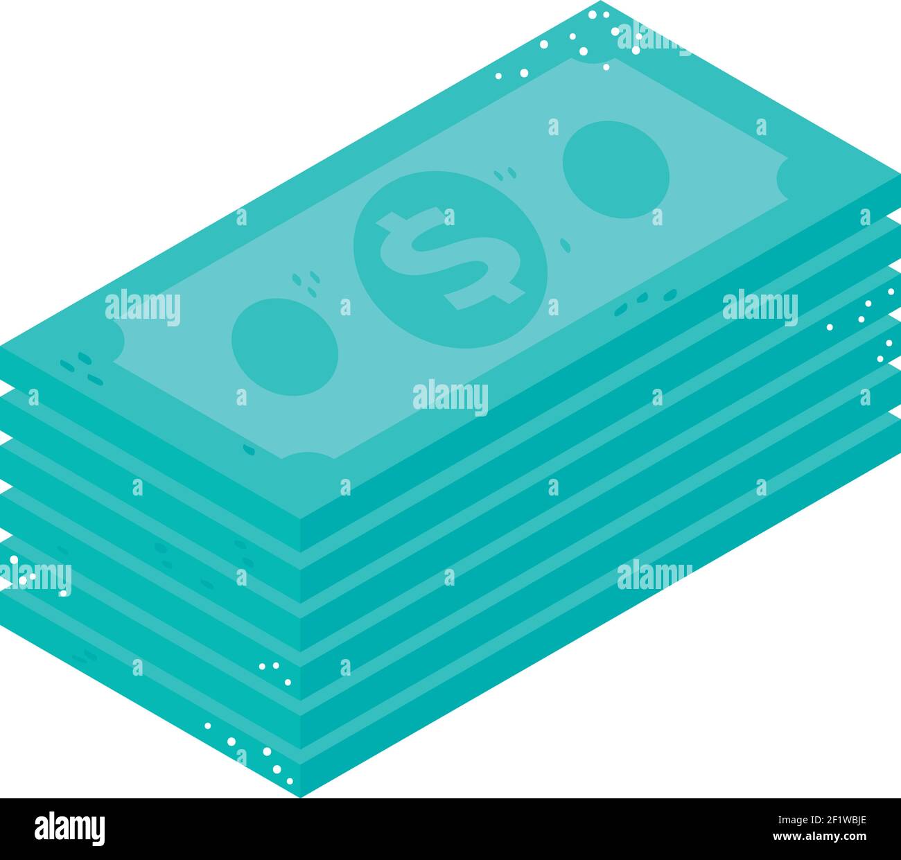 stack banknotes money currency isometric Stock Vector Image & Art - Alamy