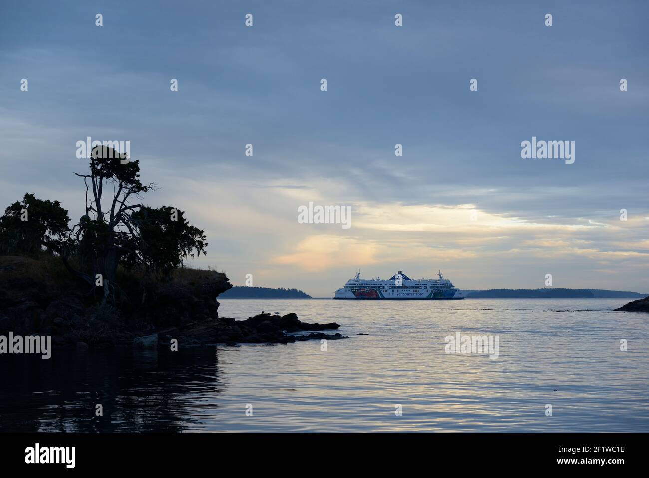 BC Ferry Coastal Celebration heading towards Swartz Bay, Portland ...