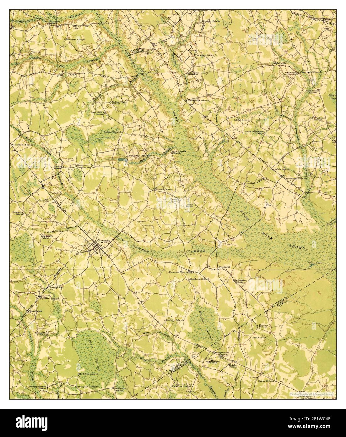Bowman county map hi-res stock photography and images - Alamy