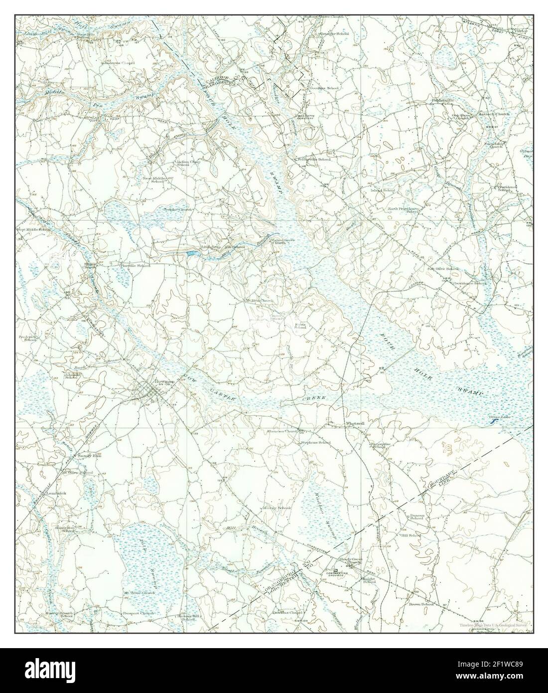 Map of bowman hi-res stock photography and images - Alamy