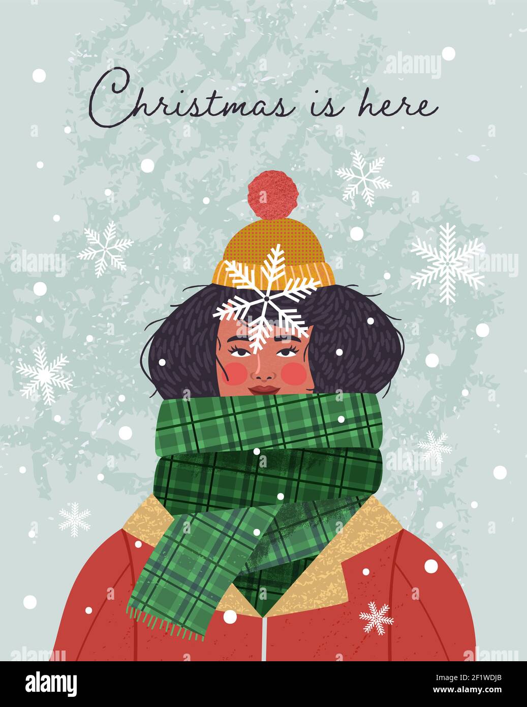 Vector scarf design template Stock Vector Images - Alamy